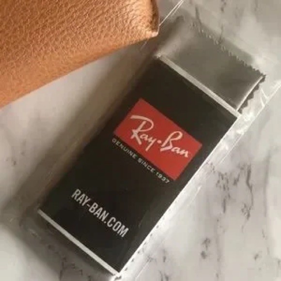 Ray-Ban | Accessories | Ray Ban Sunnies Case In Brown | Poshmark
